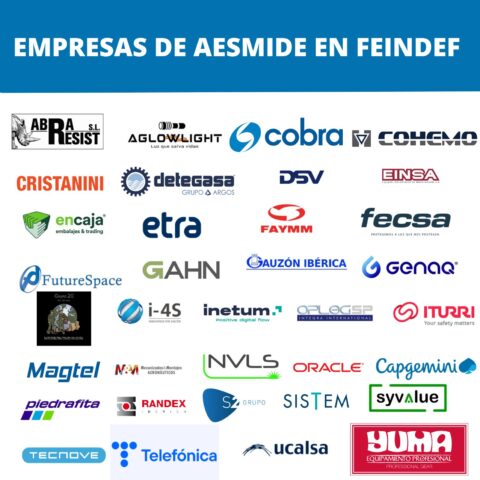 EMPRESAS AESMIDE EN FEINDEF 2023 - Aesmide