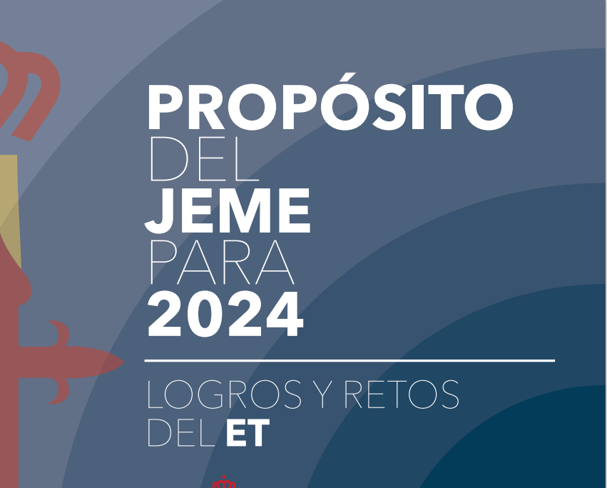 El folleto de los propósitos del JEME para 2024 - Aesmide